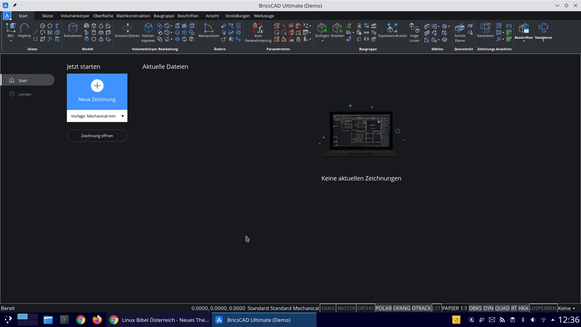 Bricsys BricsCAD – Professionelles CAD unter Linux – Linux-Bibel