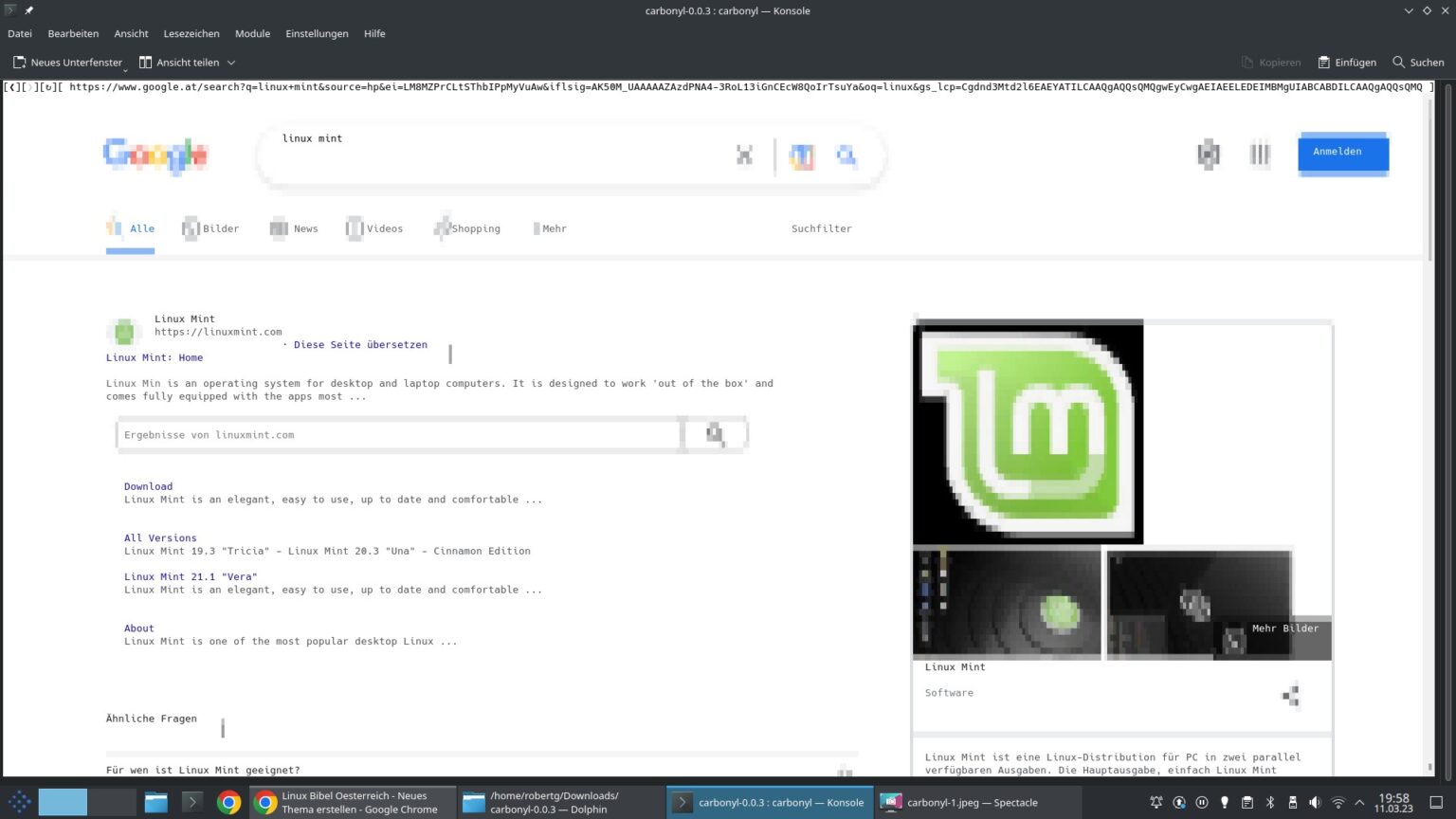 Carbonyl – Webbrowser für das Terminal unter Linux – Linux-Bibel