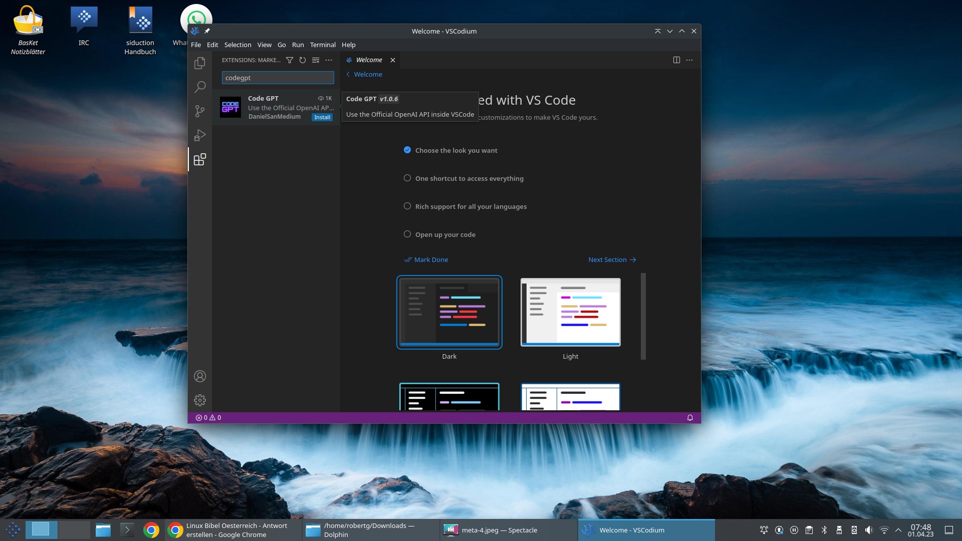 VS Codium – Visual Studio Code ohne Microsoft-Telemetrie unter Linux ...