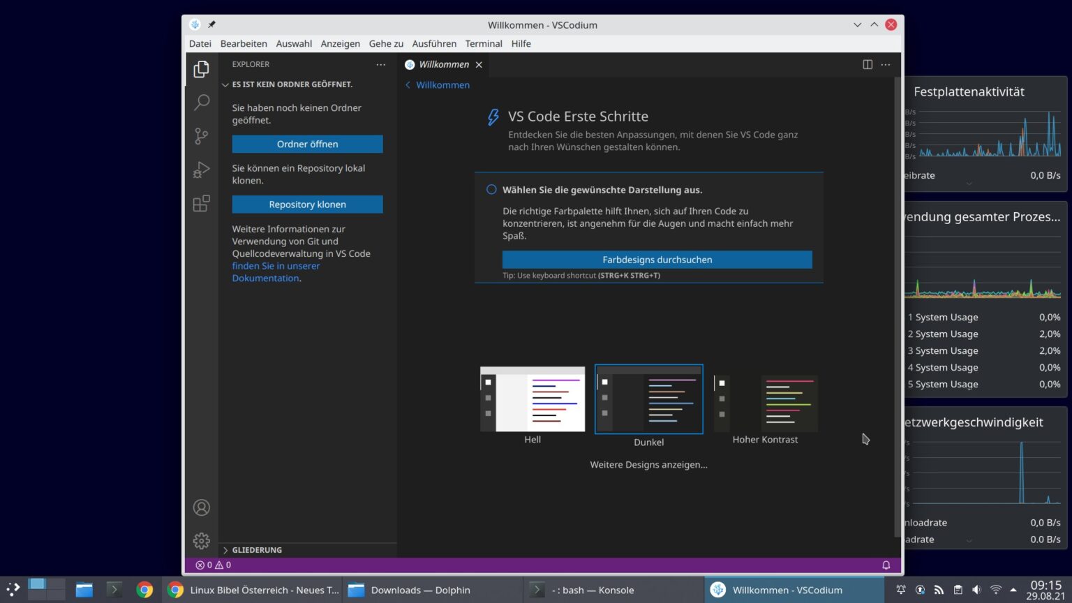 VS Codium – Visual Studio Code ohne Microsoft-Telemetrie unter Linux – Linux-Bibel