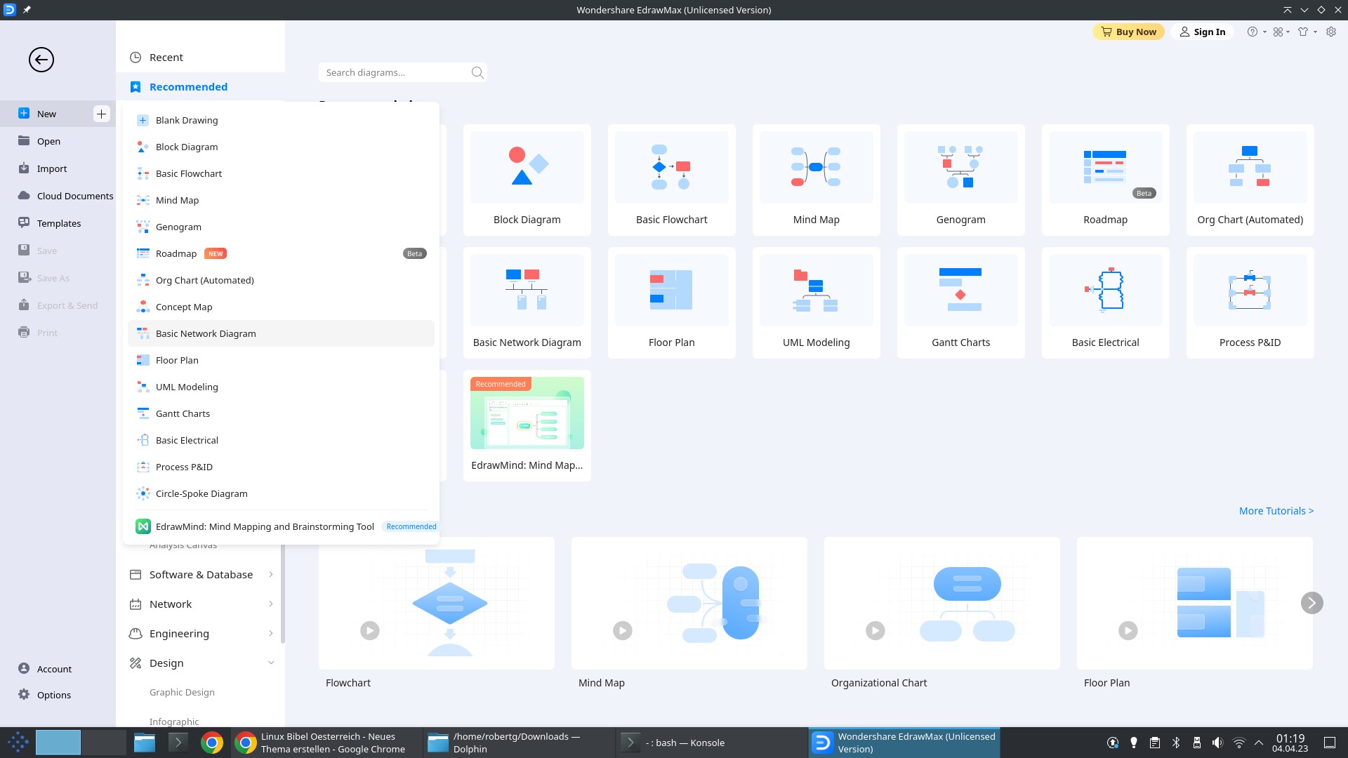 Edraw Max – Grundriss-Software für Linux – Linux-Bibel