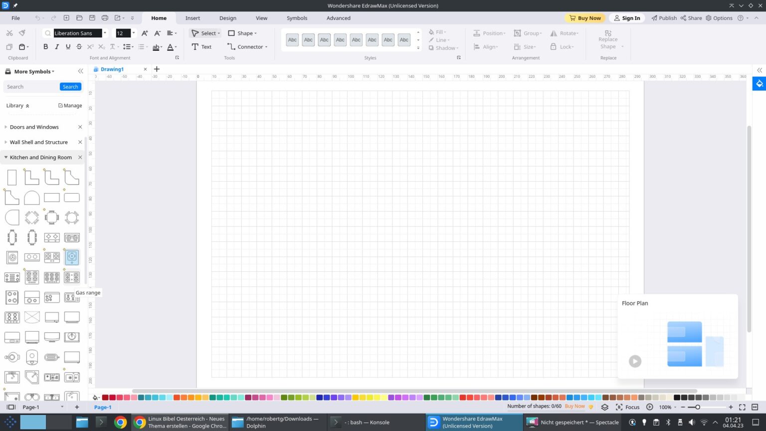 Edraw Max – Grundriss-Software für Linux – Linux-Bibel