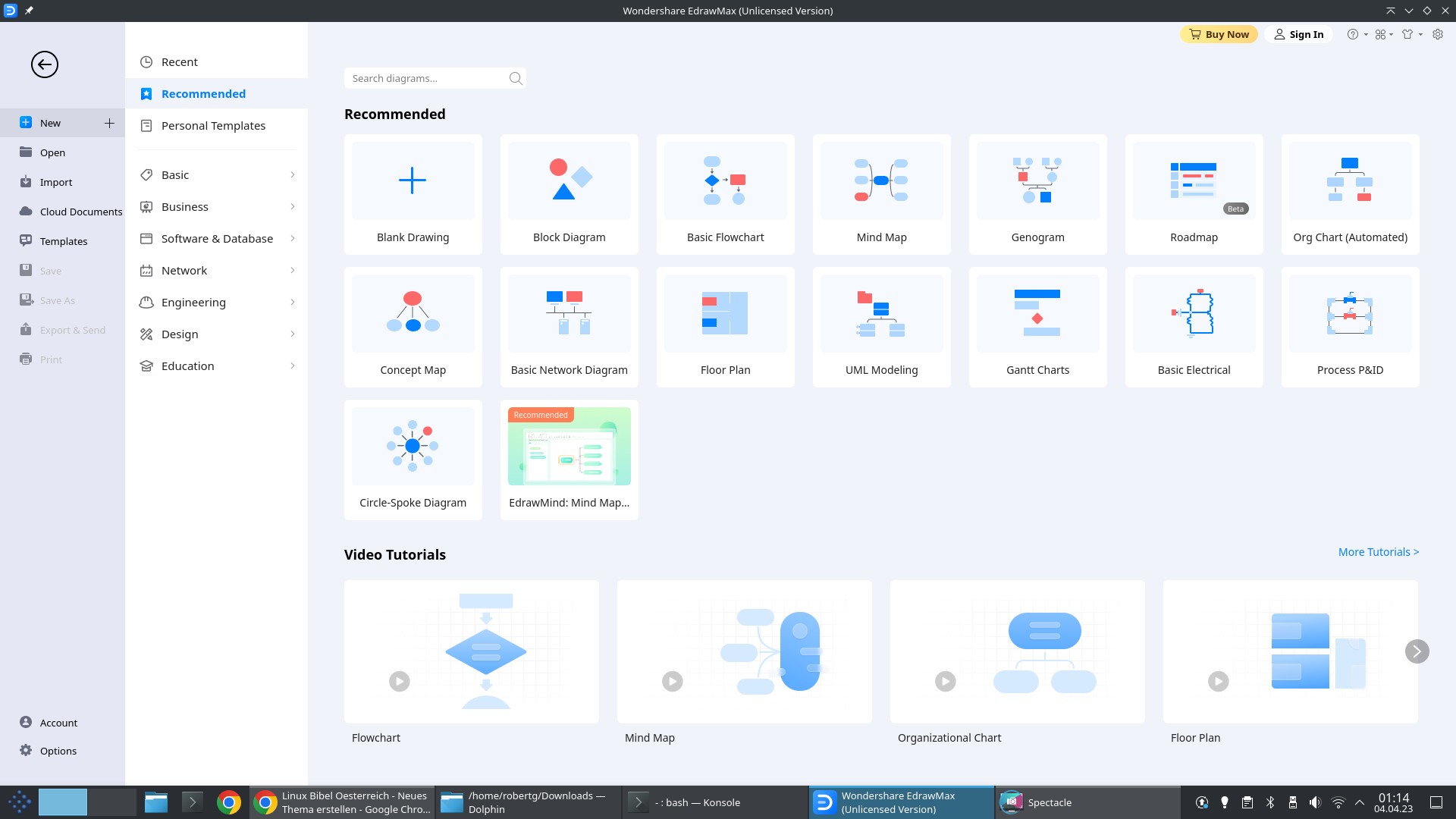 Edraw Max – Grundriss-Software für Linux – Linux-Bibel