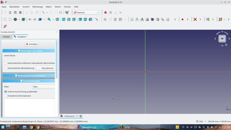 FreeCAD – Freie CAD-Software unter Linux – Linux-Bibel