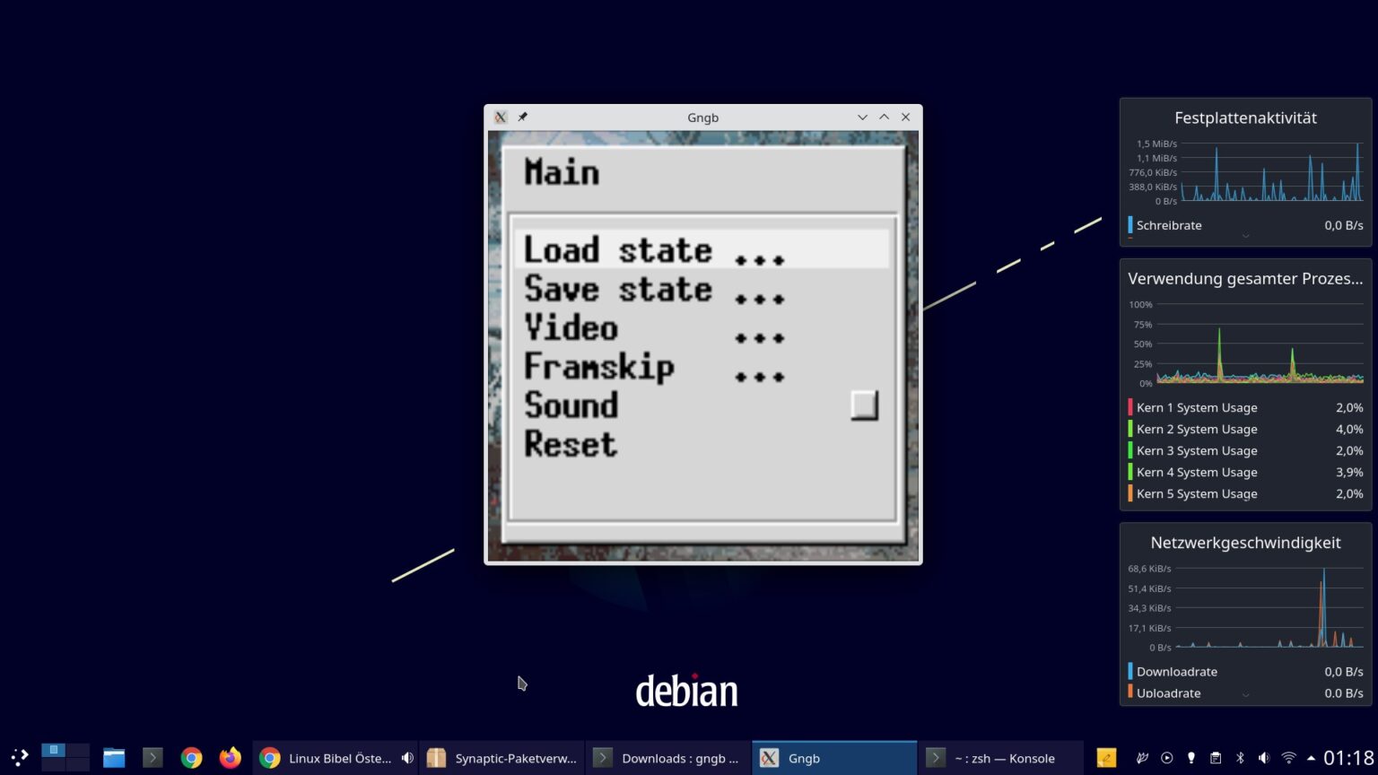 gngb – Game Boy Color Emulator unter Linux – Linux-Bibel