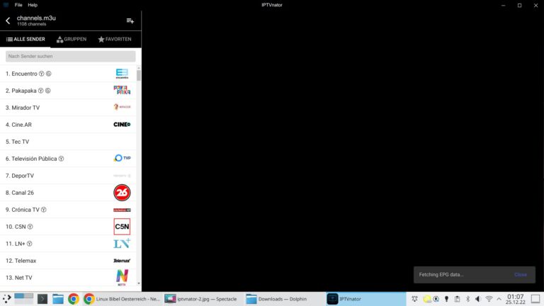 IPTVnator – IPTV unter Linux – Linux-Bibel