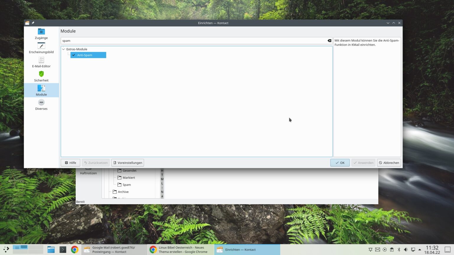 Anti-Spam für Kmail unter KDE einrichten – Linux-Bibel