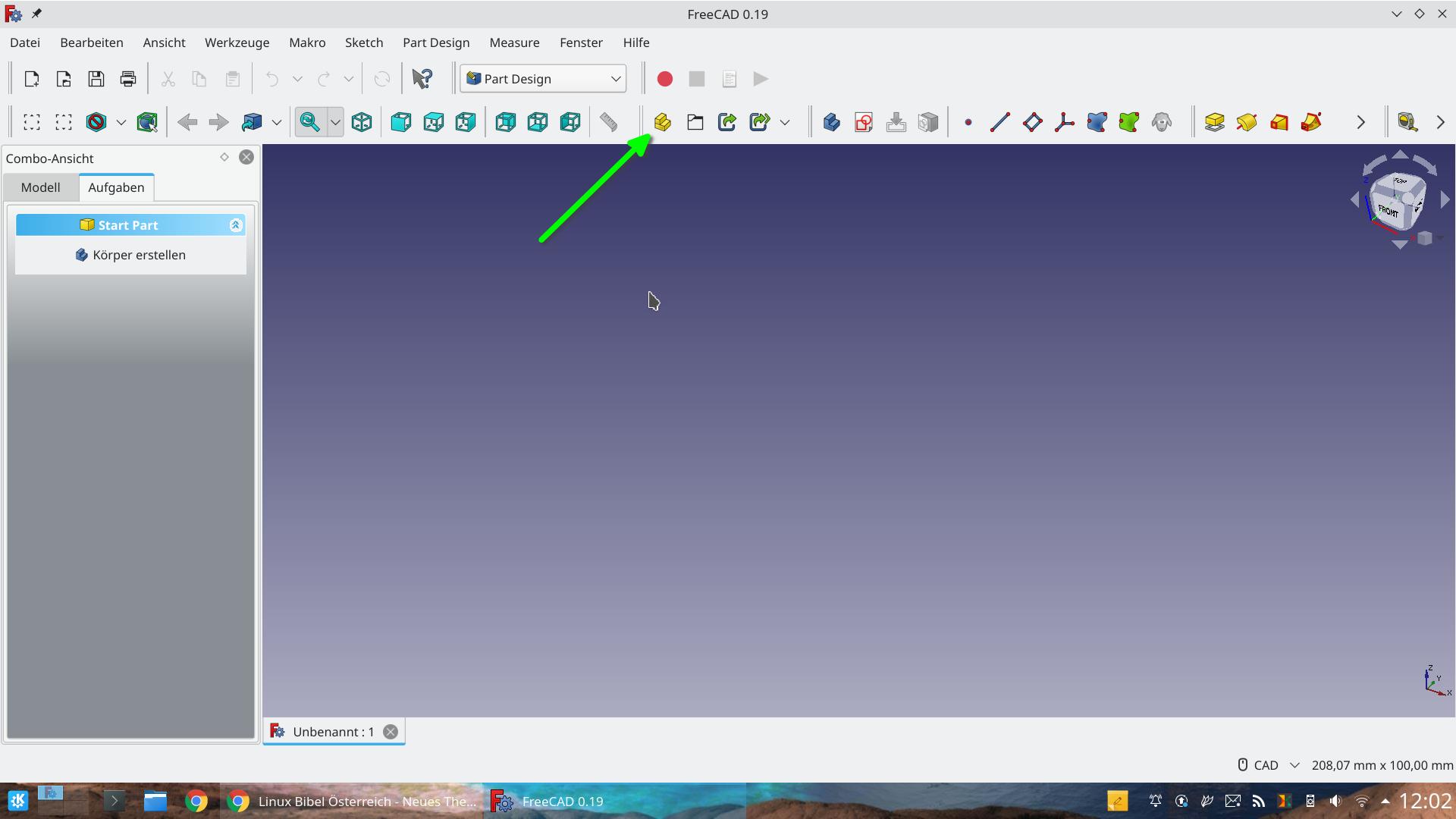 FreeCAD – Freie CAD-Software unter Linux – Linux-Bibel