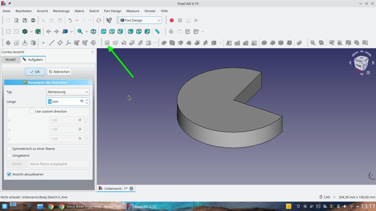 FreeCAD – Freie CAD-Software unter Linux – Linux-Bibel