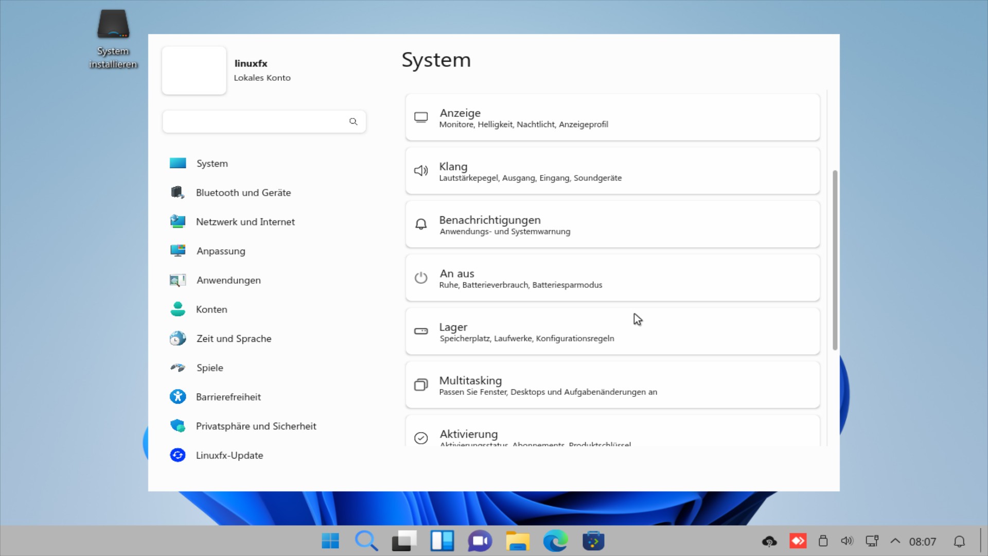 Linuxfx – Ubuntu Linux mit der Optik von Windows 11 – Linux-Bibel