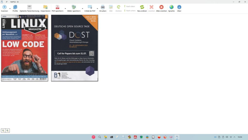 NAPS2 – Not Another PDF Scanner – Linux-Bibel