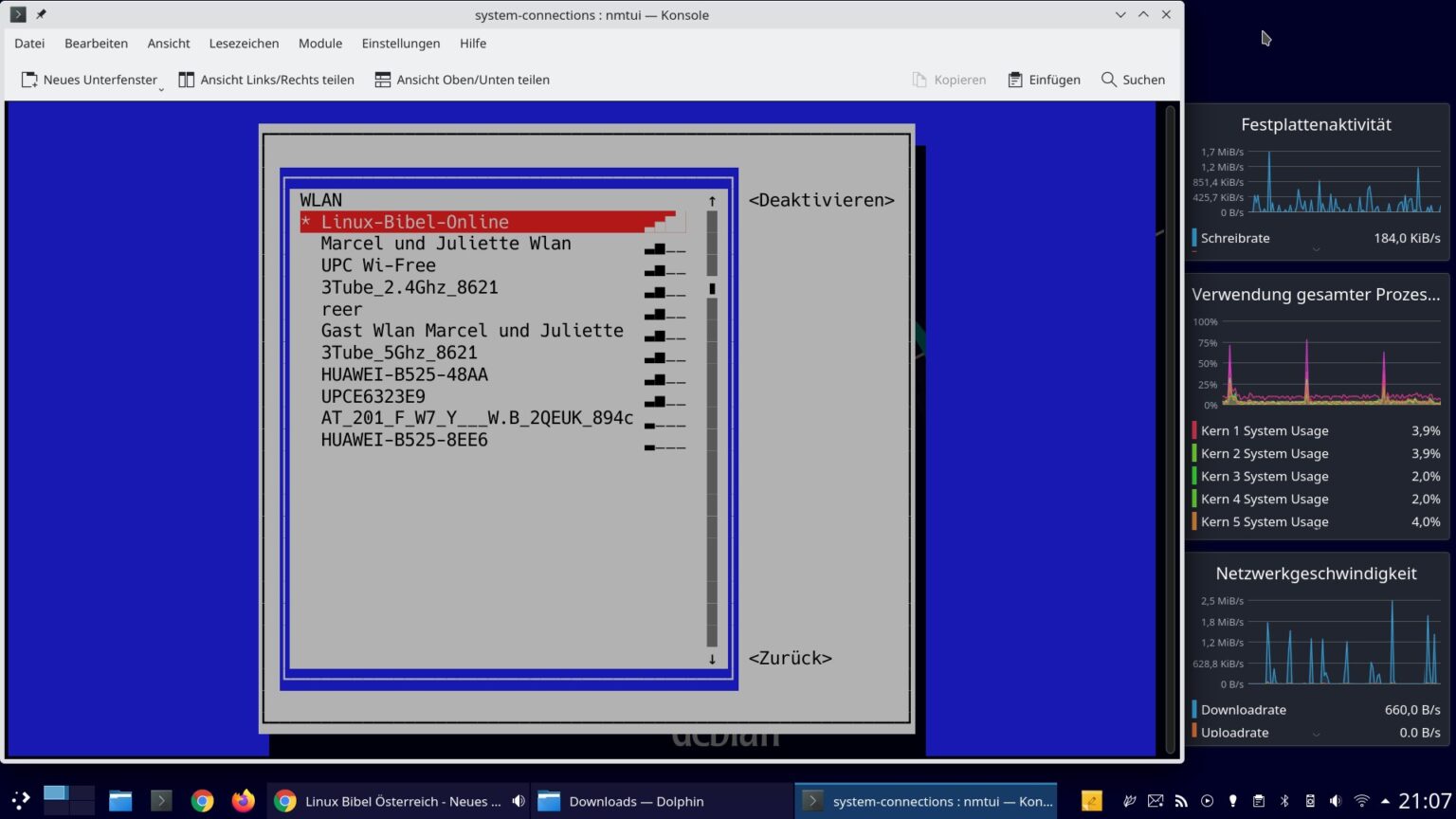 nmcli und nmtui – Netzwerkkonfiguration unter Linux am Terminal – Linux ...