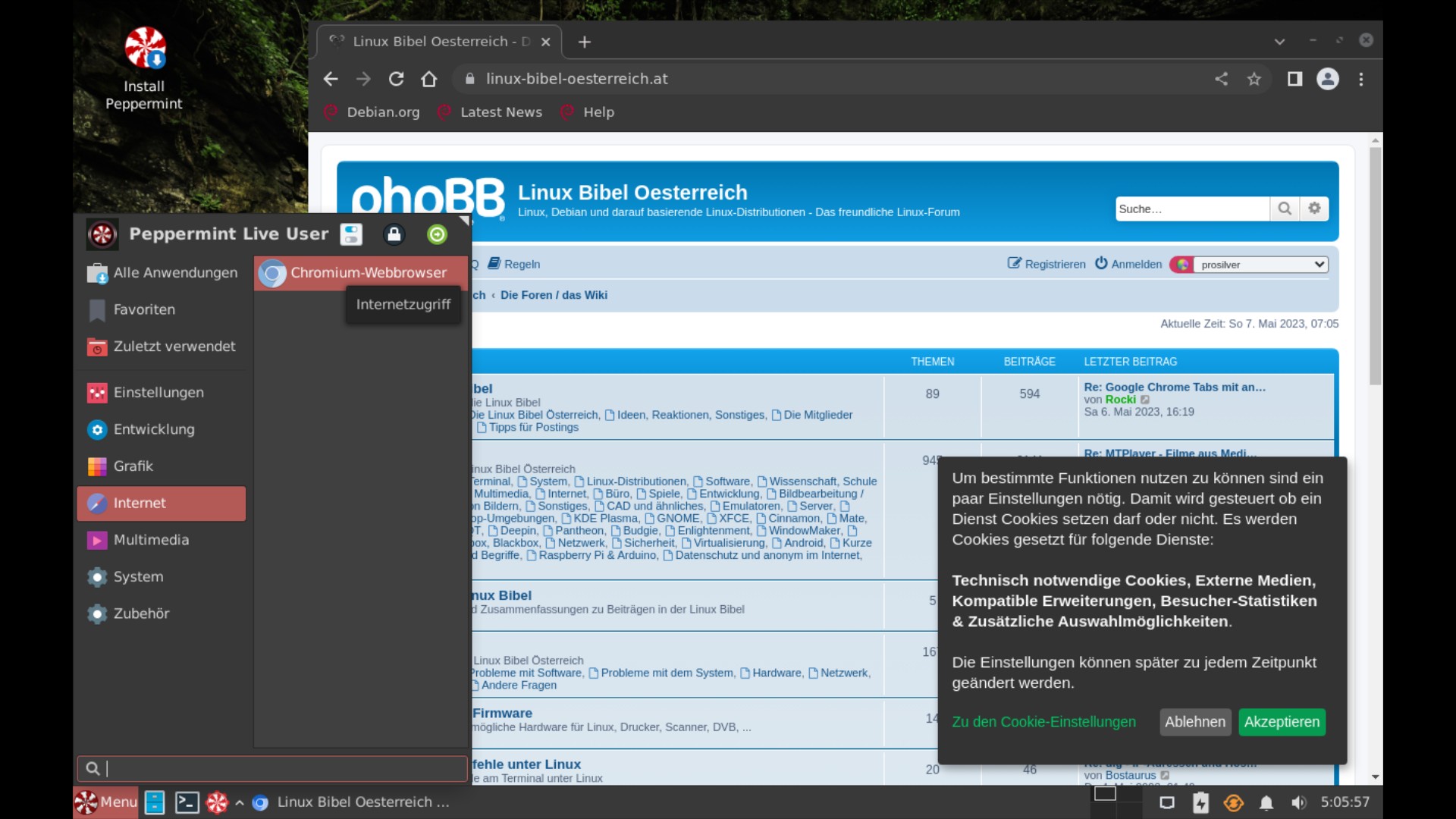 PeppermintOS – Debian für Einsteiger – Linux-Bibel