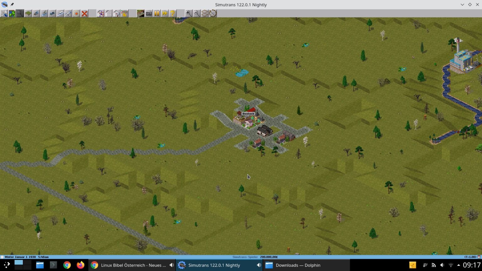 Simutrans – Aufbau- und Transport-Simulation unter Linux – Linux-Bibel