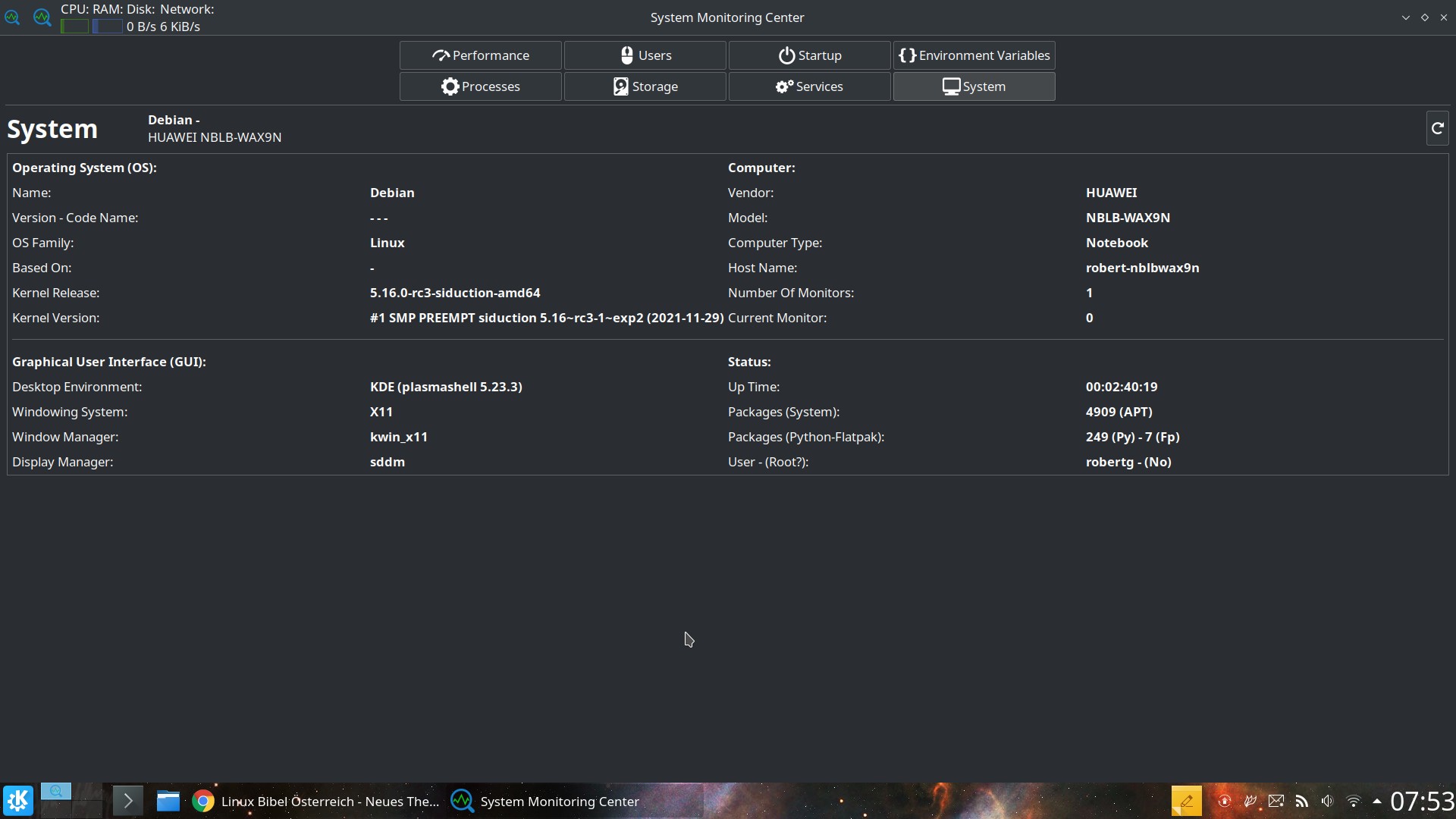 System Monitoring Center – Umfangreicher Linux-Systemmonitor – Linux-Bibel