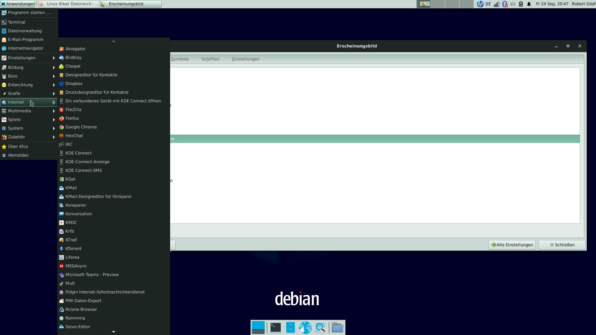 XFCE – Die Desktop-Umgebung – Einführung – Linux-Bibel