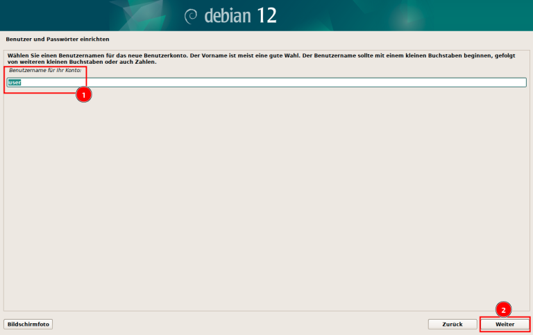 Debian 12 via NetInstall installieren – Linux-Bibel