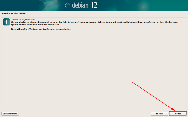 Debian 12 via NetInstall installieren – Linux-Bibel