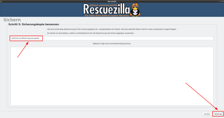 System-Backups mit Rescuezilla – Linux-Bibel