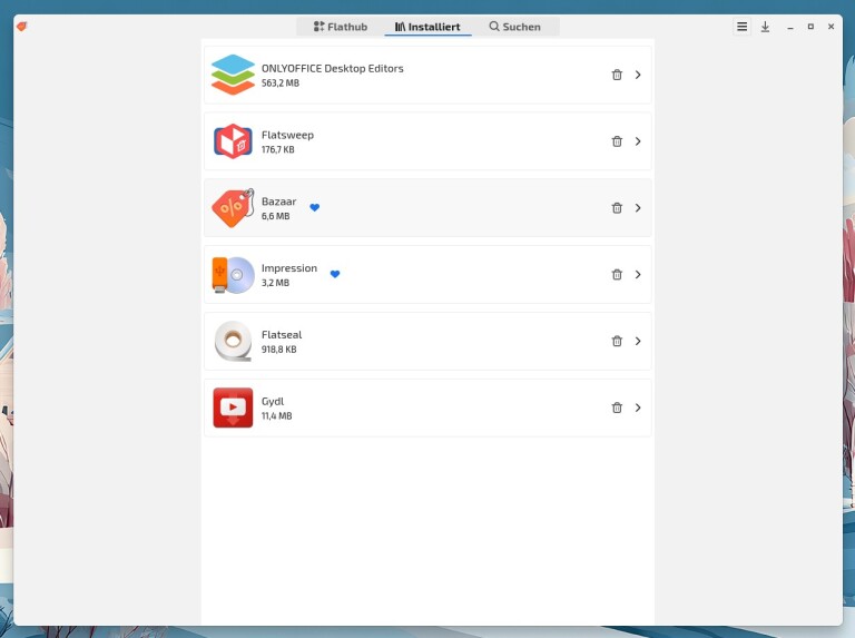 Bazaar – App‑Store speziell für Flatpaks – Linux-Bibel
