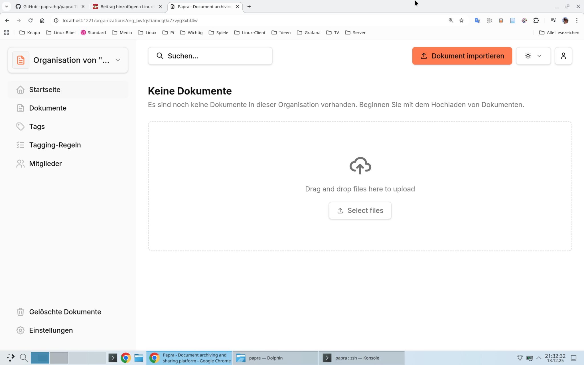 Papra – Dokumente unter Linux ganz einfach verwalten – Linux-Bibel